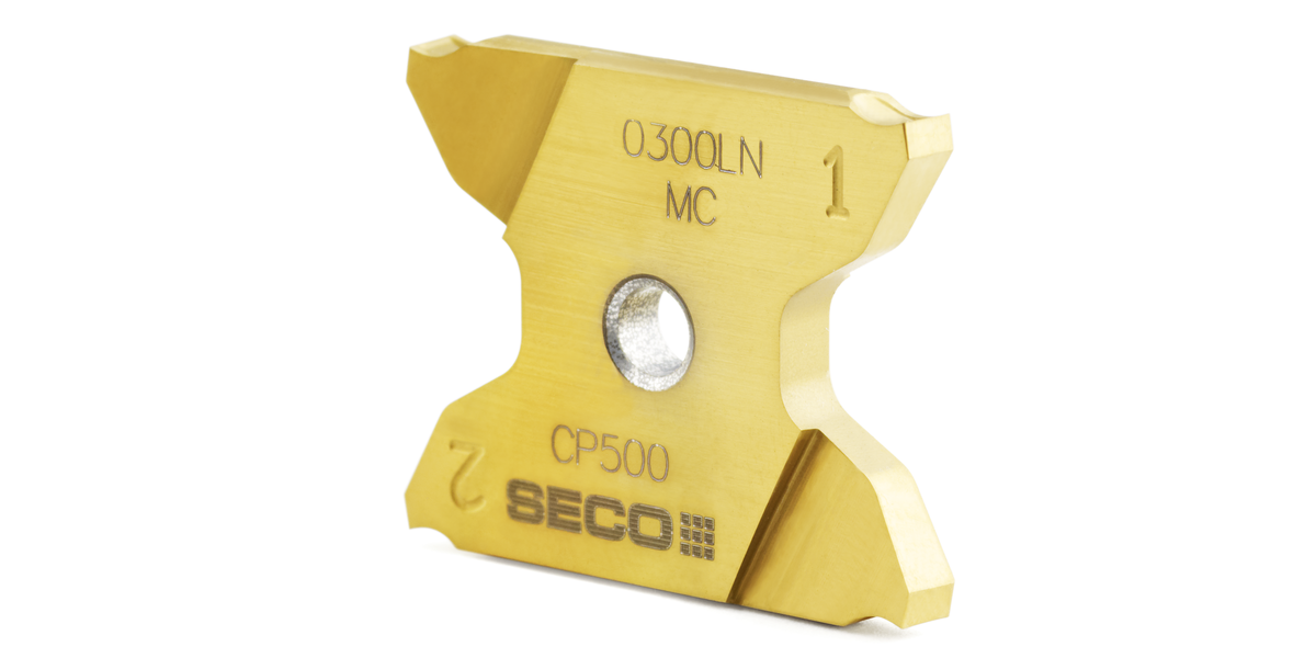 Seco extends X4 product line for reliable short-reach grooving and ...