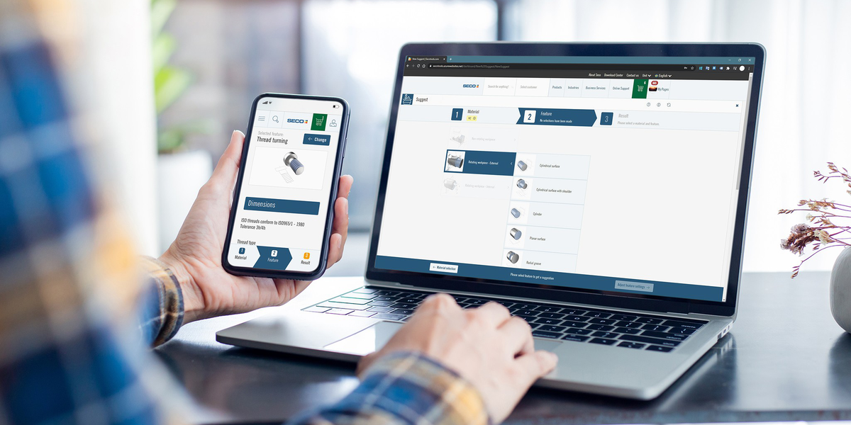 Optimize Tooling and Cutting Data Instantly With Seco Suggest | Seco Tools