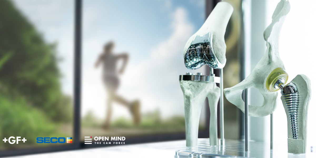 Femoral Knee Implants – a new manufacturing paradigm | Seco Tools